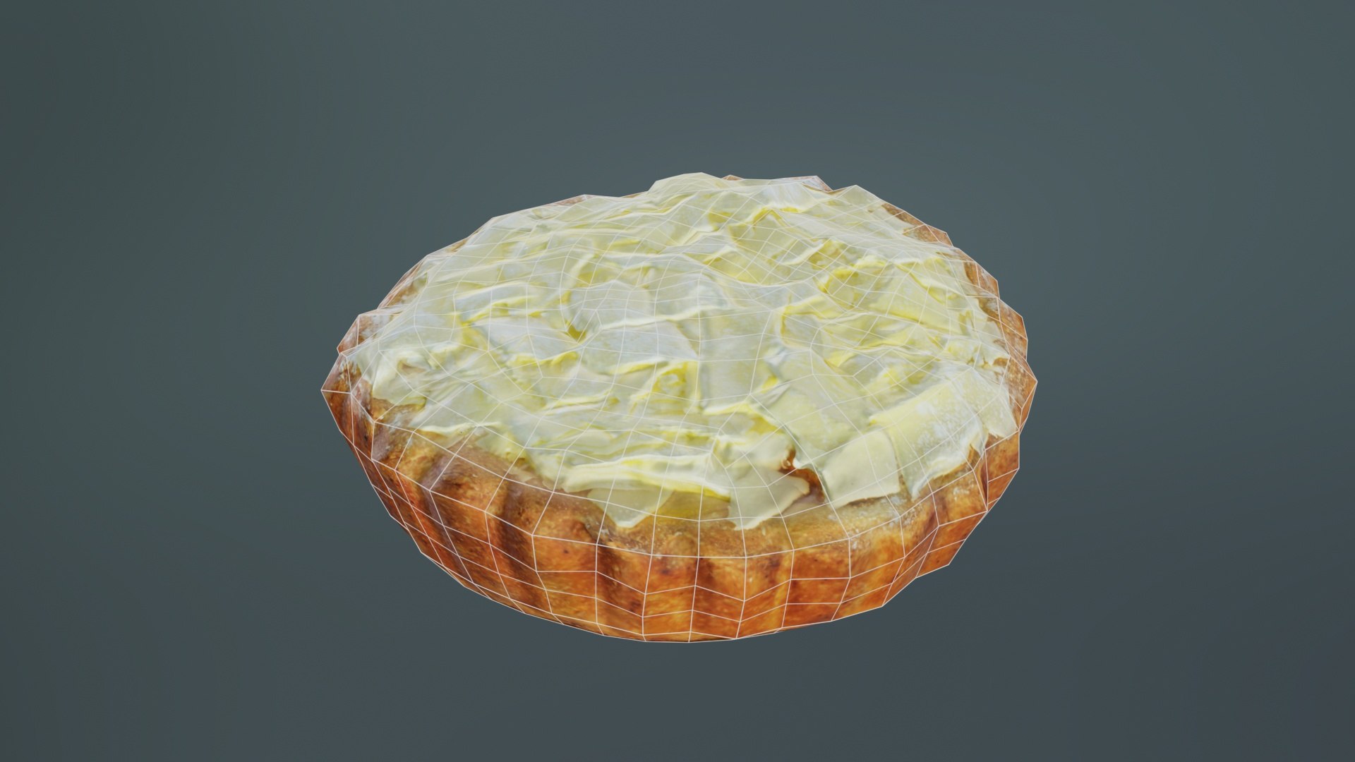 3D White Chocolate Flake Cake Remastered Model - TurboSquid 2362206