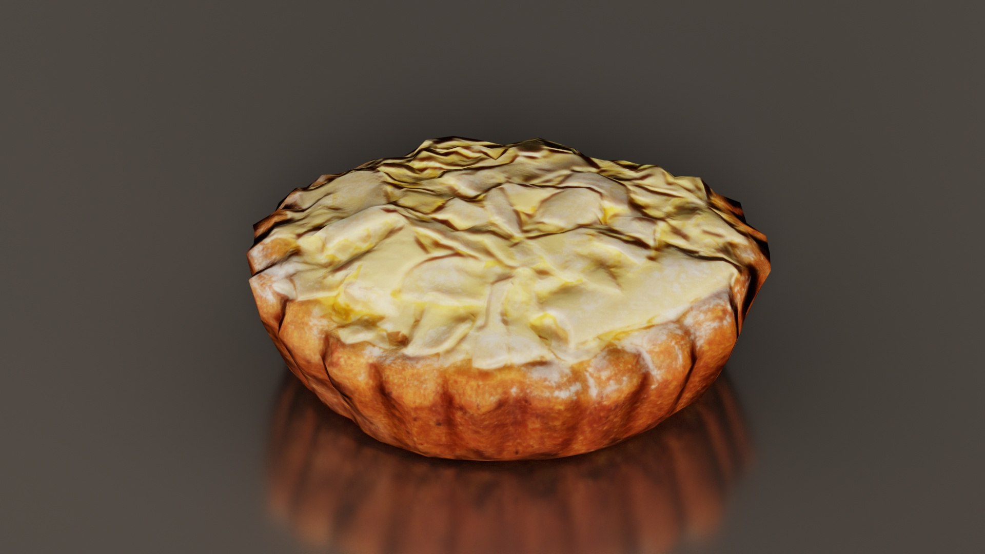 3D White Chocolate Flake Cake Remastered Model - TurboSquid 2362206