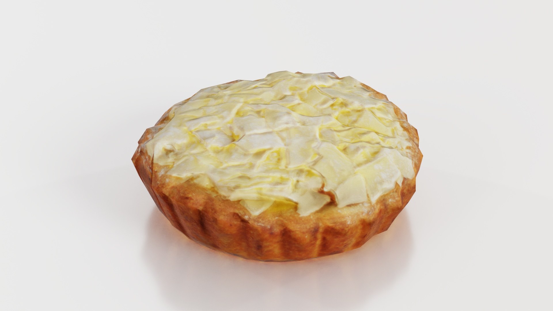 3D White Chocolate Flake Cake Remastered Model - TurboSquid 2362206