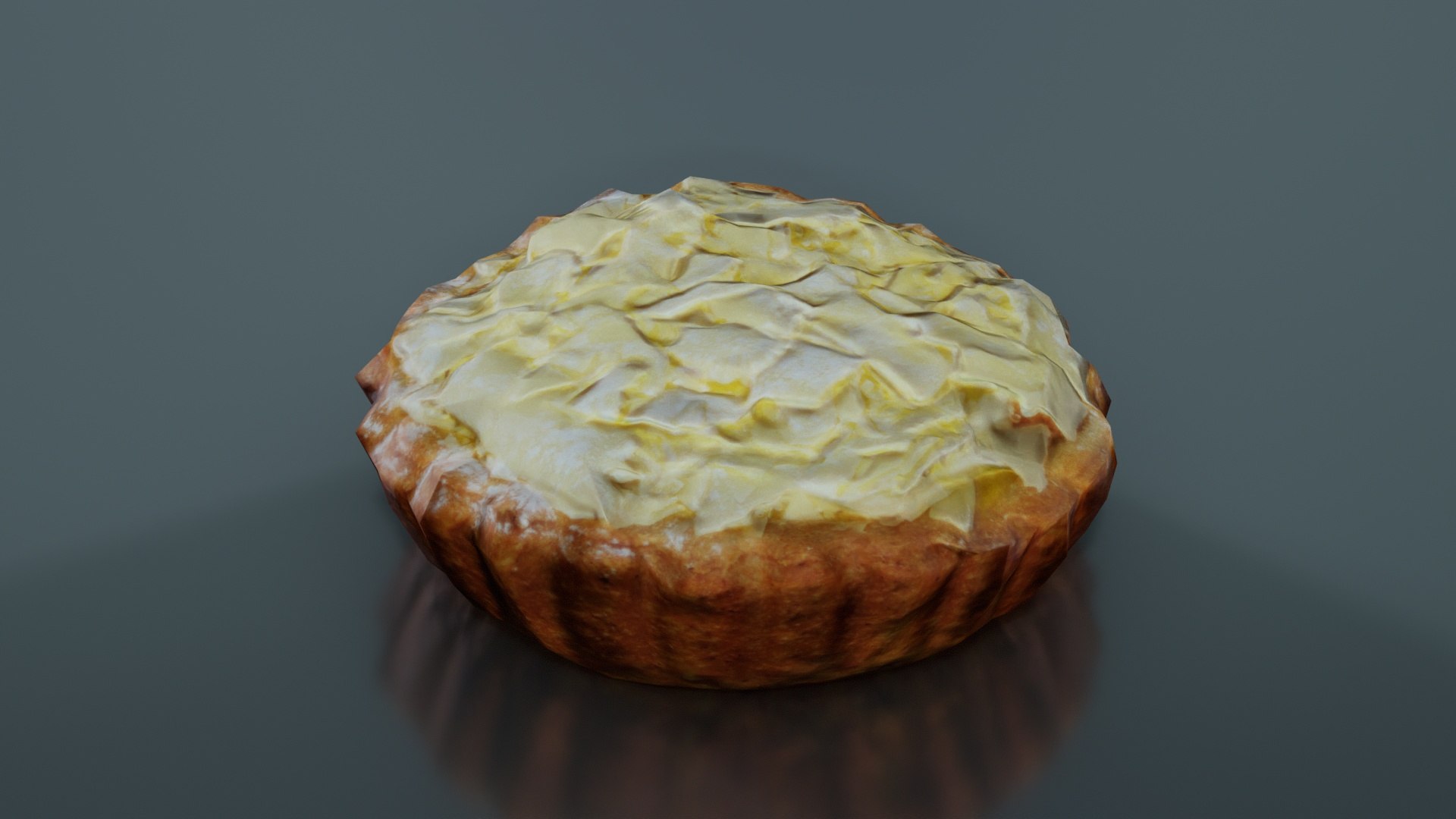 3D White Chocolate Flake Cake Remastered Model - TurboSquid 2362206