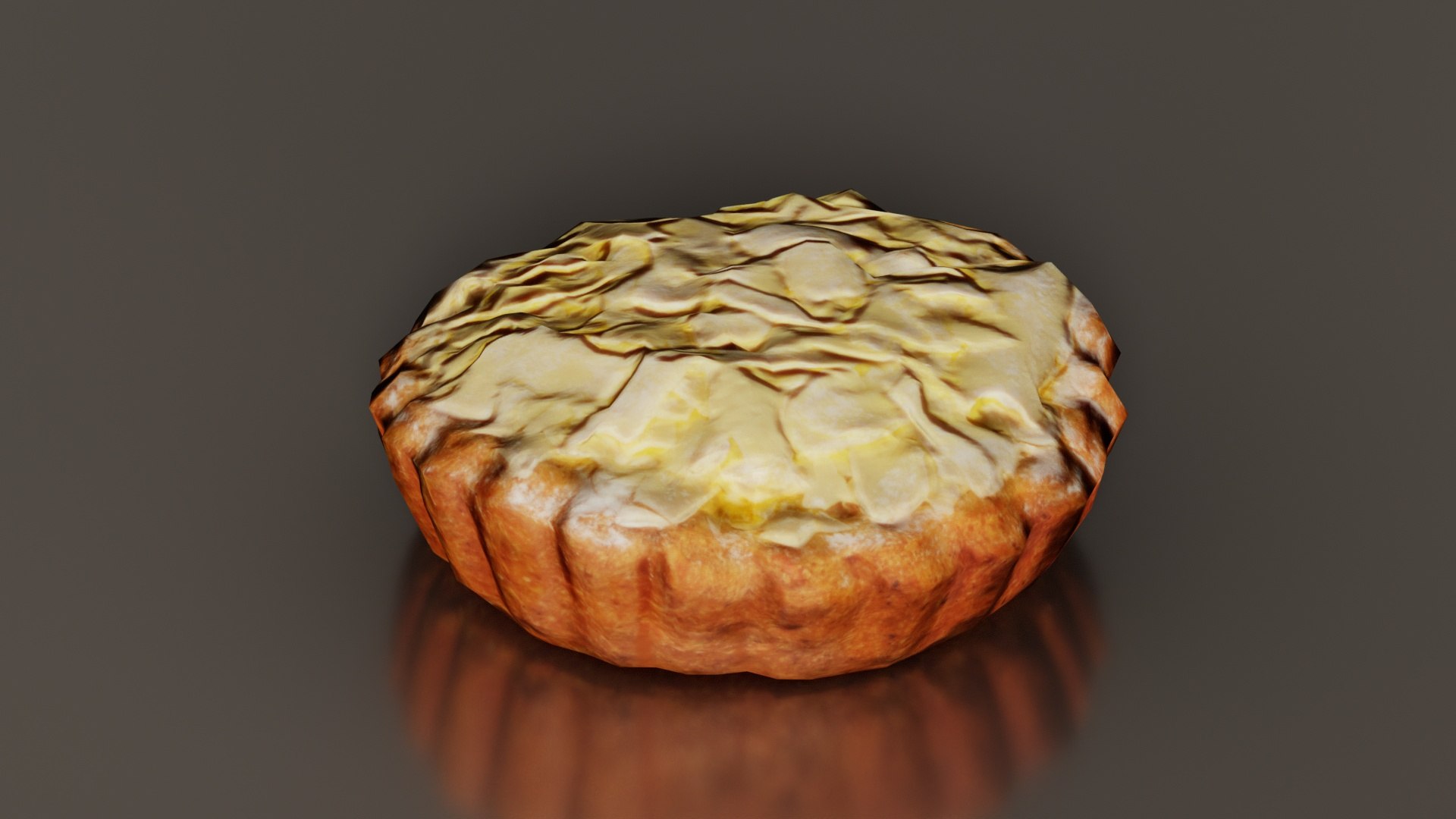 3D White Chocolate Flake Cake Remastered Model - TurboSquid 2362206