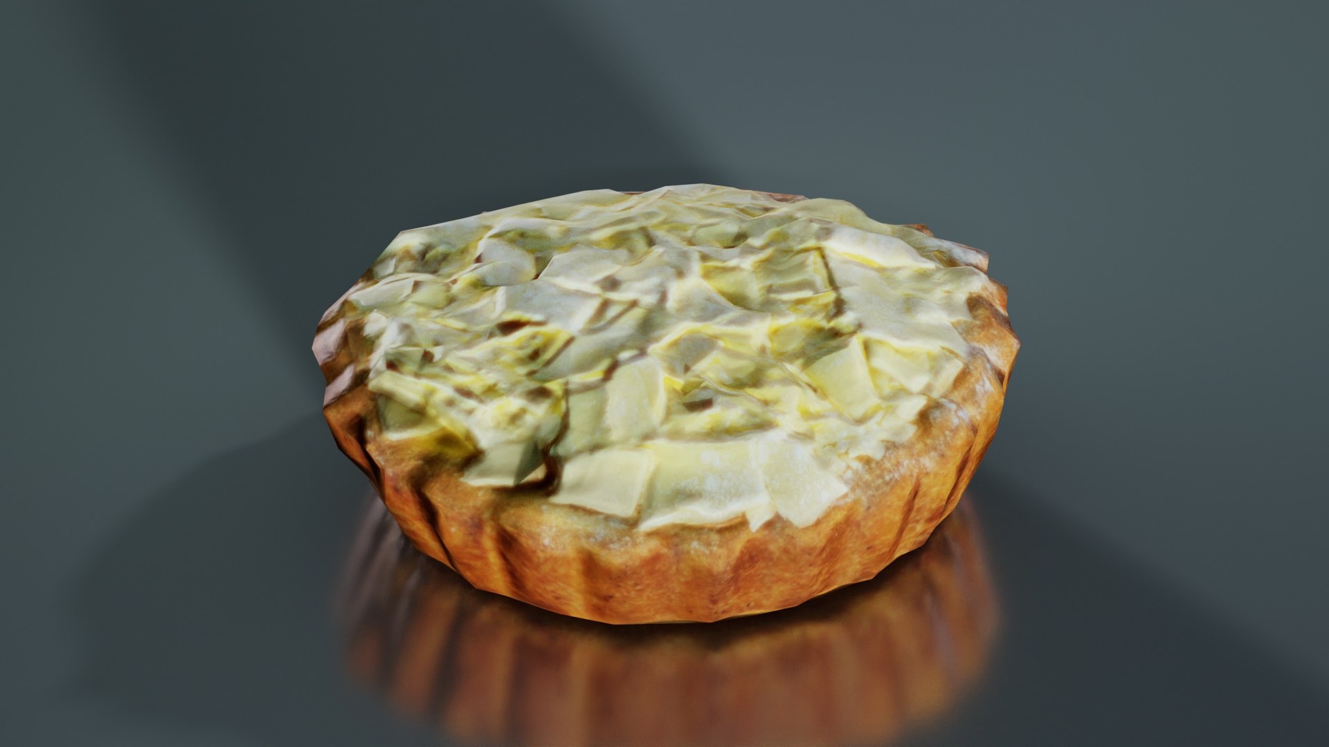 3D White Chocolate Flake Cake Remastered Model - TurboSquid 2362206