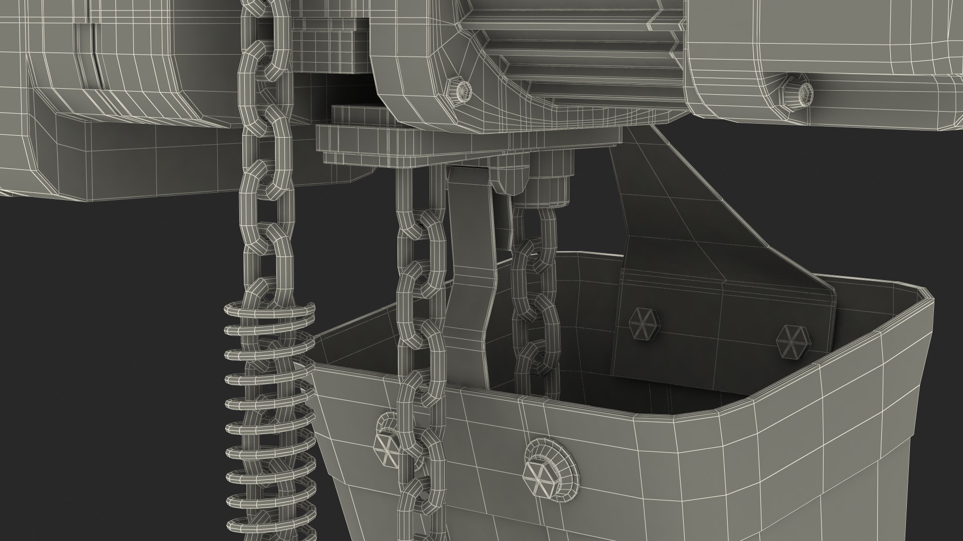 3D model inch electric chain hoist - TurboSquid 1713109