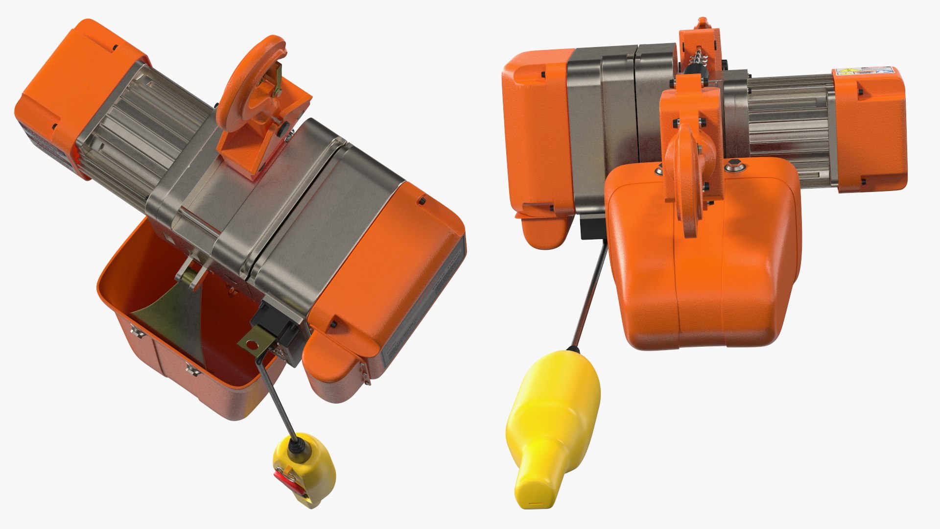 3D Model Inch Electric Chain Hoist - TurboSquid 1713109