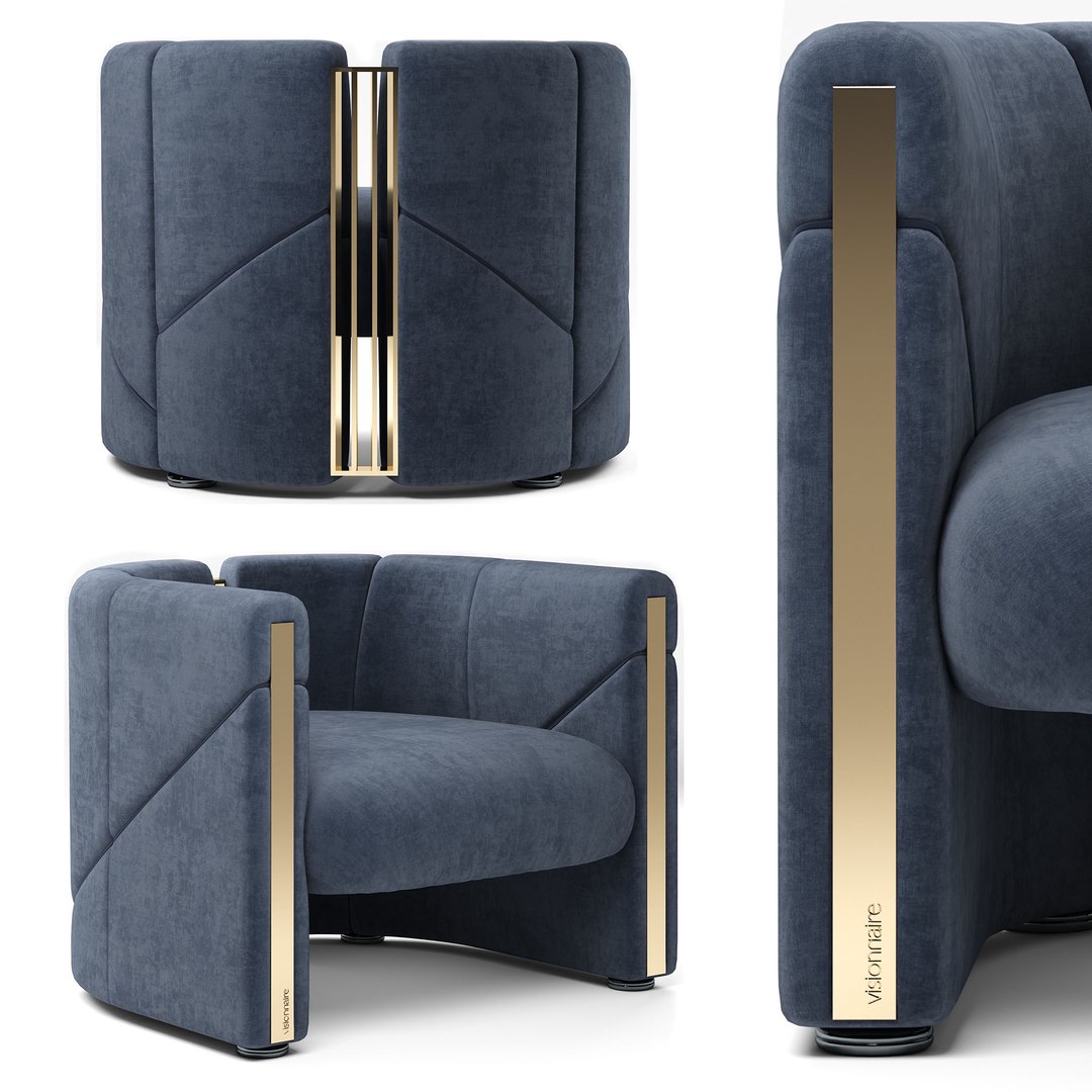 Armchair Visionnaire 3D Model - TurboSquid 1660816