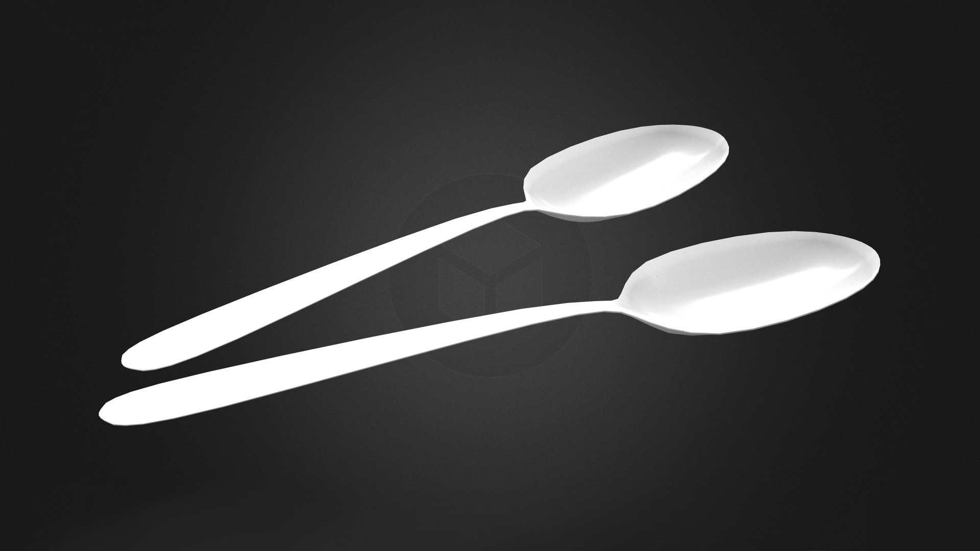 3D Spoon Model - TurboSquid 1749351