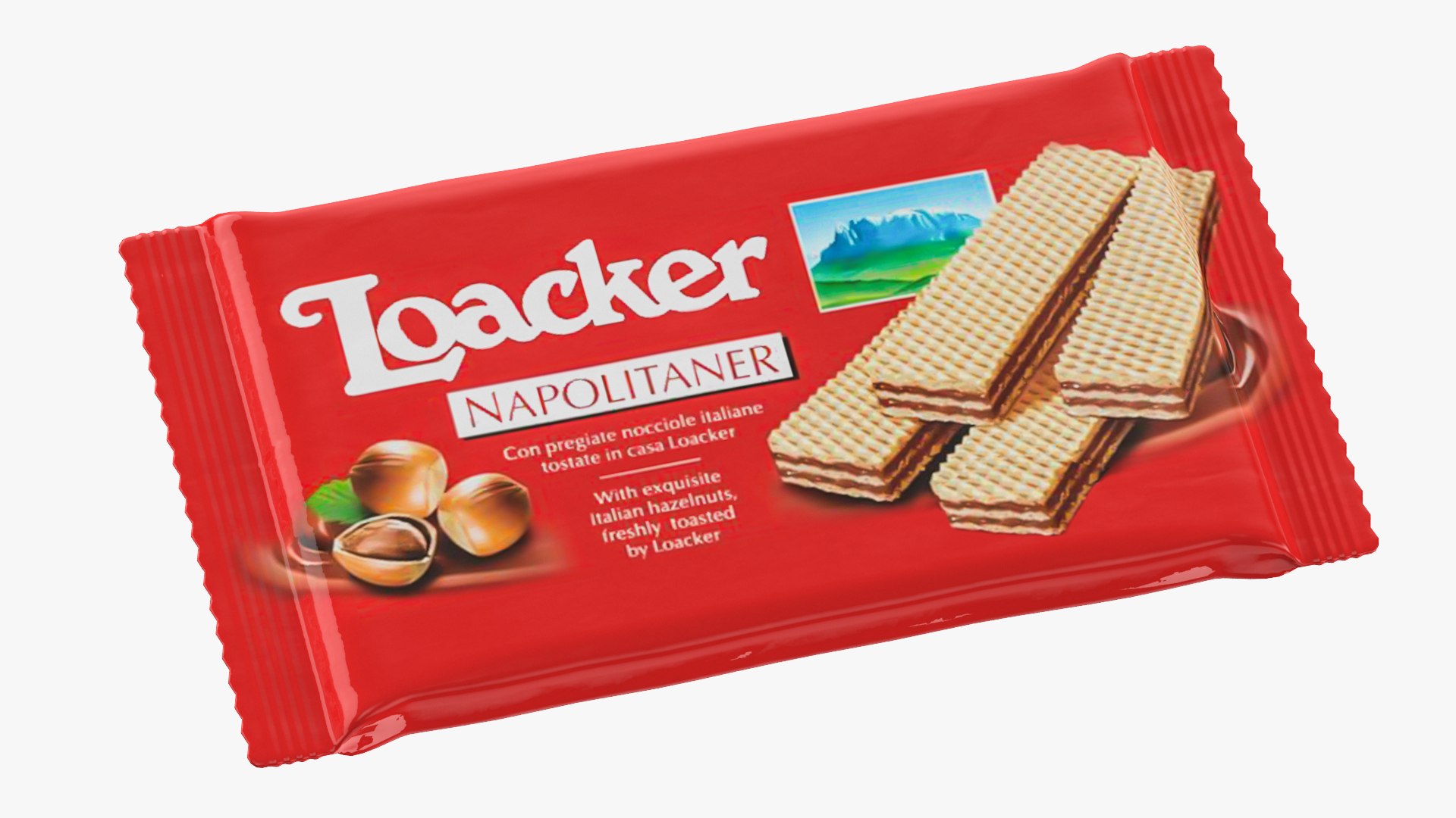 3D Model Bar Wafer Loacker - TurboSquid 1670235