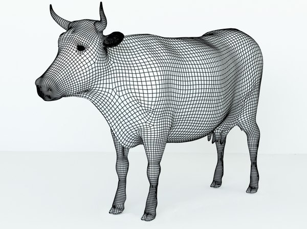unwrapped 3d model