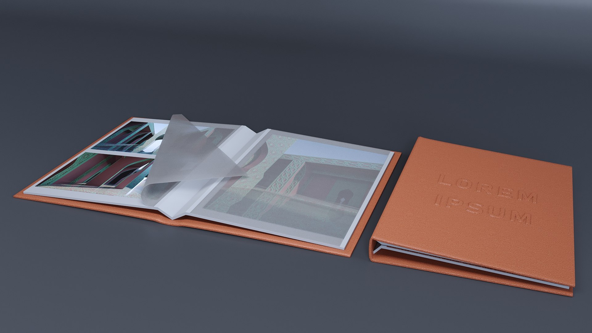 3D Album With Slipcase Storage Case - TurboSquid 2082562