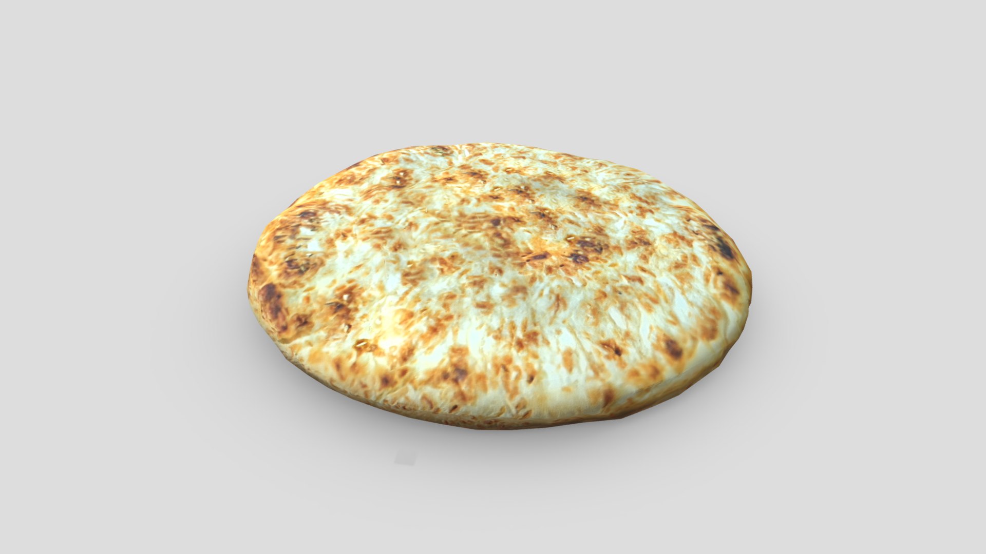 Flatbread 3D Model - TurboSquid 2269178