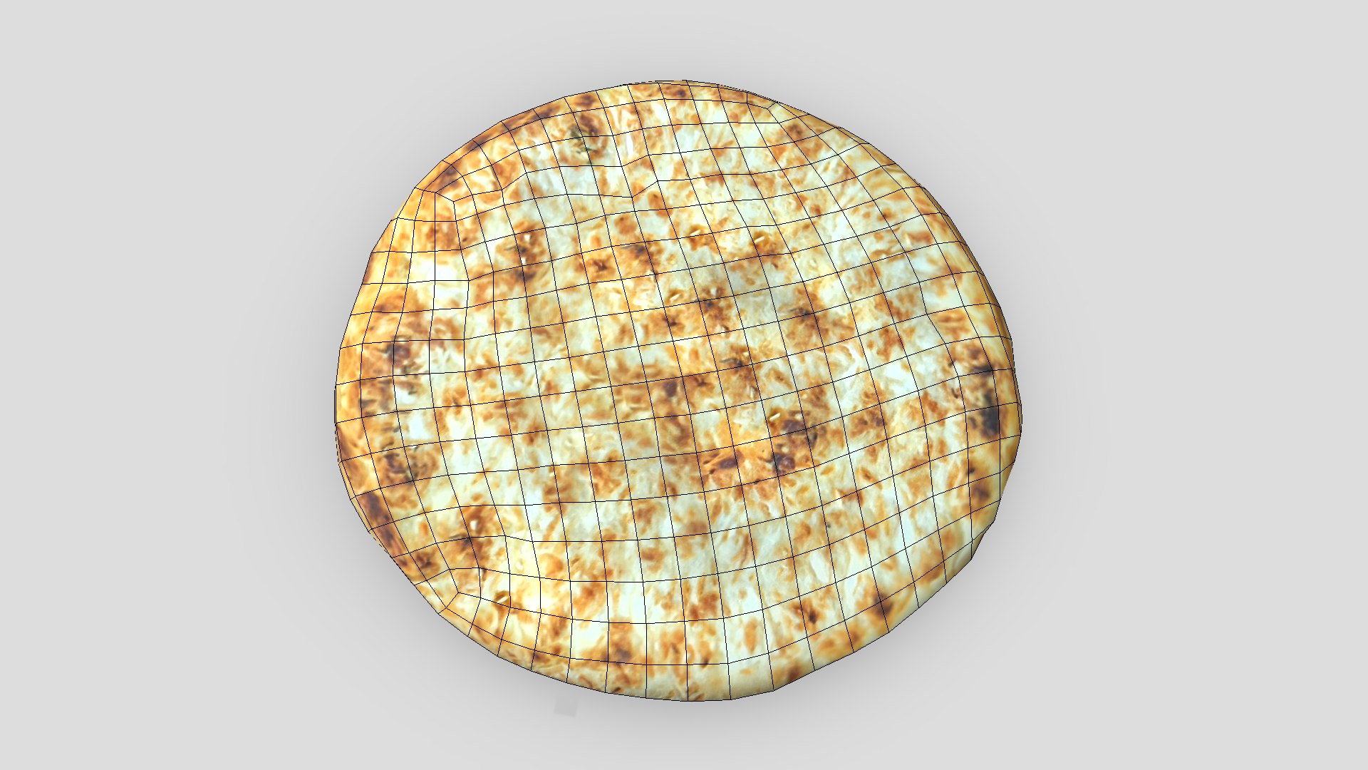 Flatbread 3D Model - TurboSquid 2269178