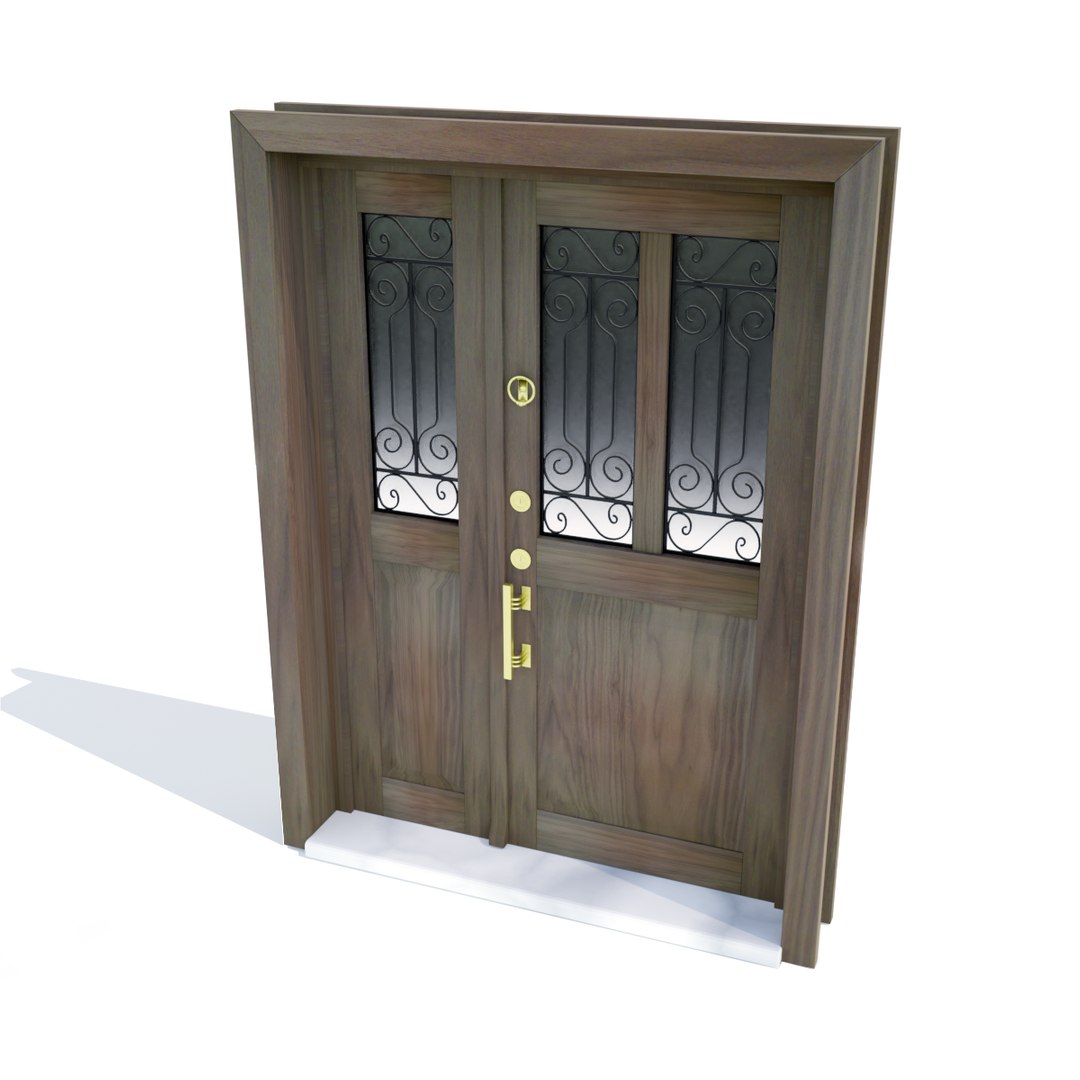 Classic Door 3D Model - TurboSquid 1498378