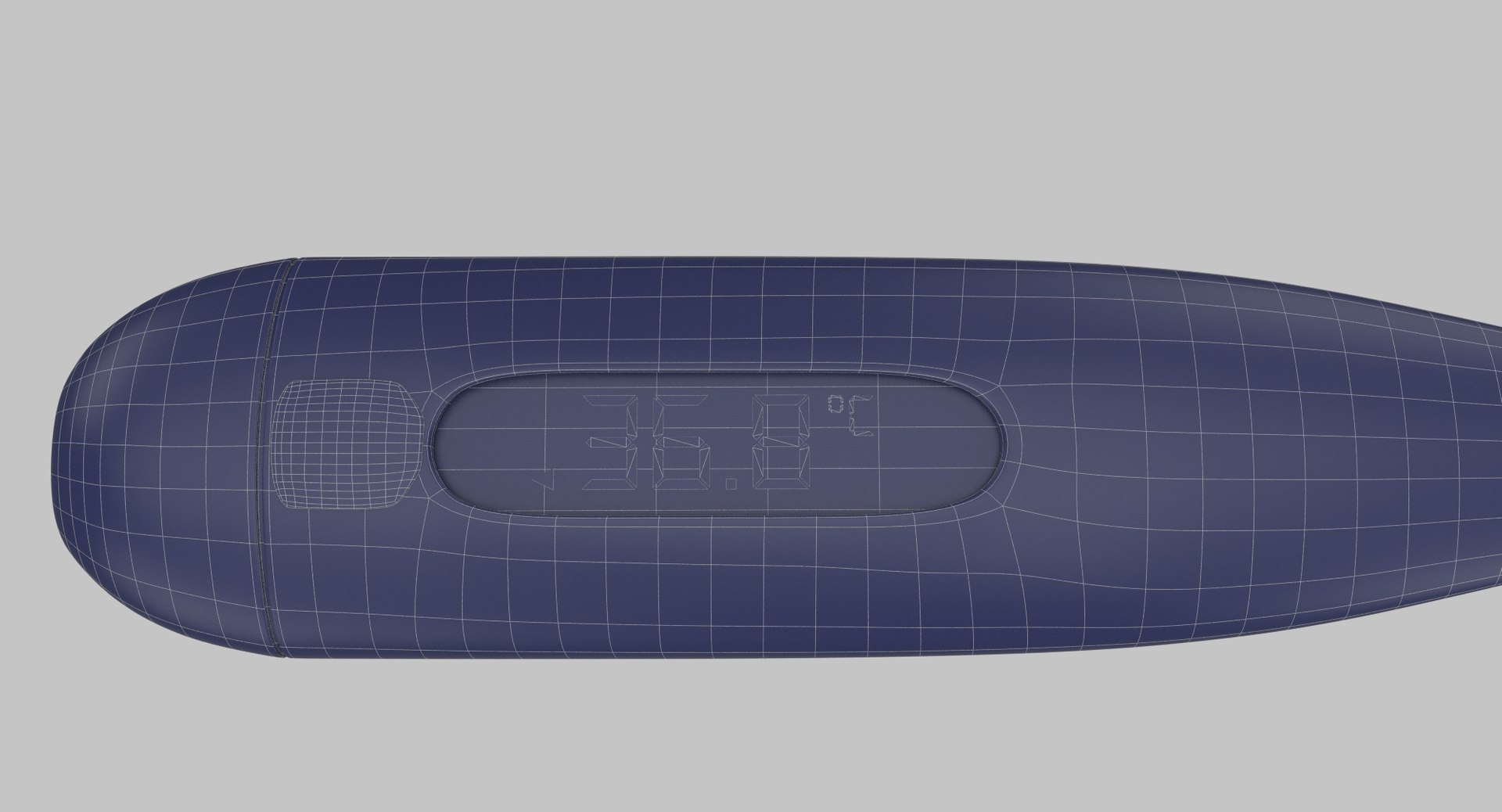 Realistic Digital Thermometer 3D Model - TurboSquid 1571904