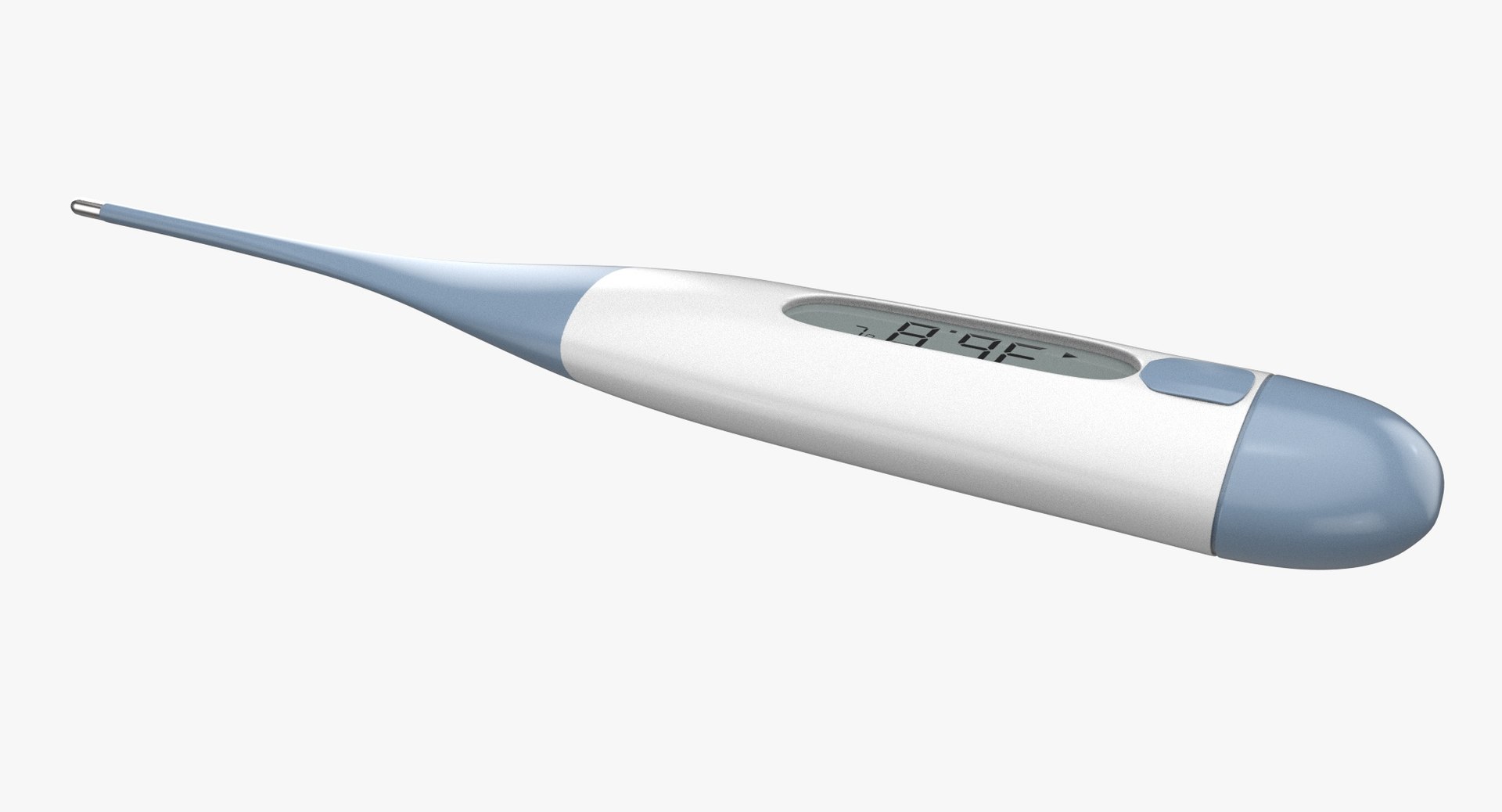 Realistic Digital Thermometer 3D Model - TurboSquid 1571904