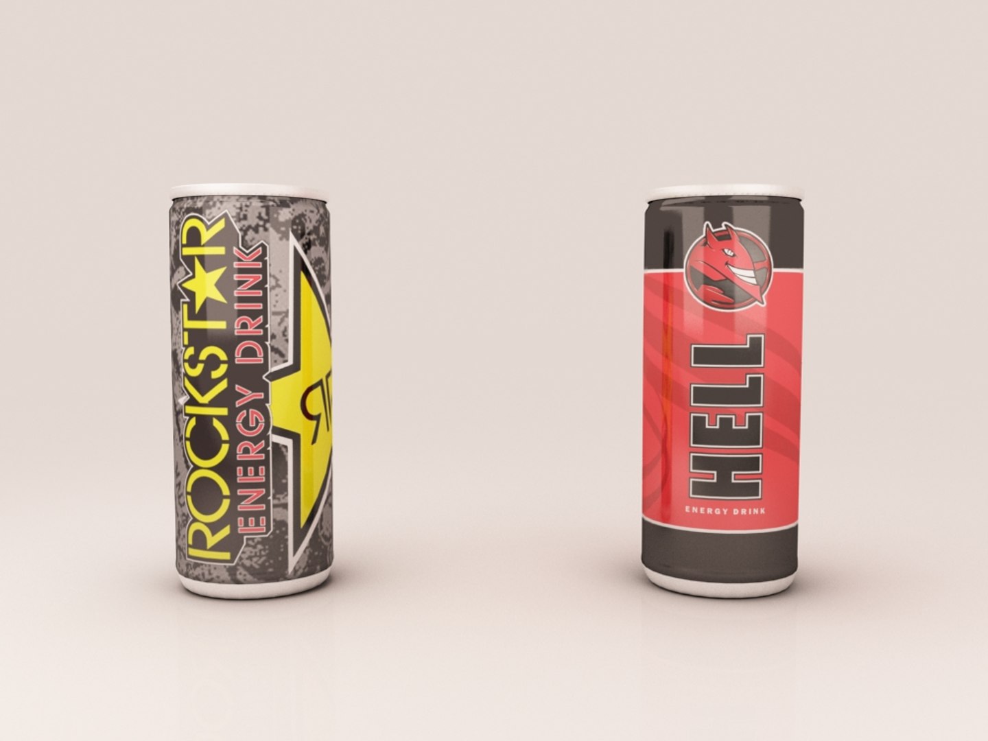 Cans Energy Drink 3D Model - TurboSquid 1574201
