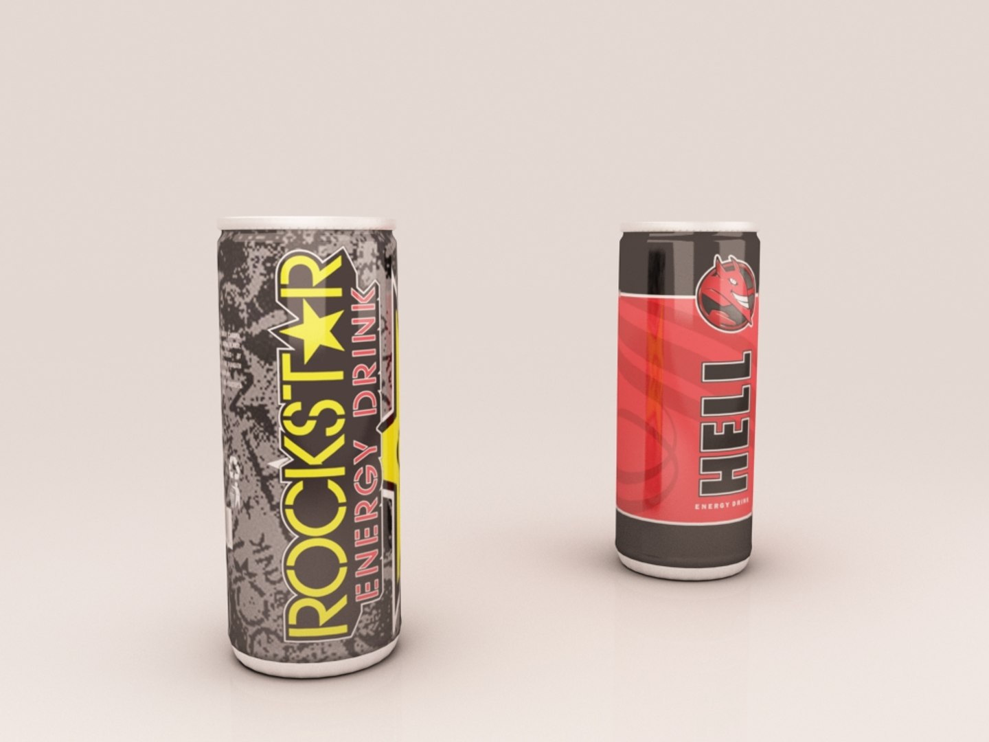 Cans Energy Drink 3D Model - TurboSquid 1574201