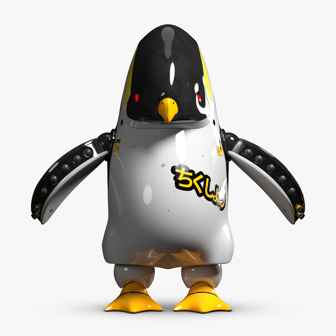 3D Penguin Robot Model - TurboSquid 2050232