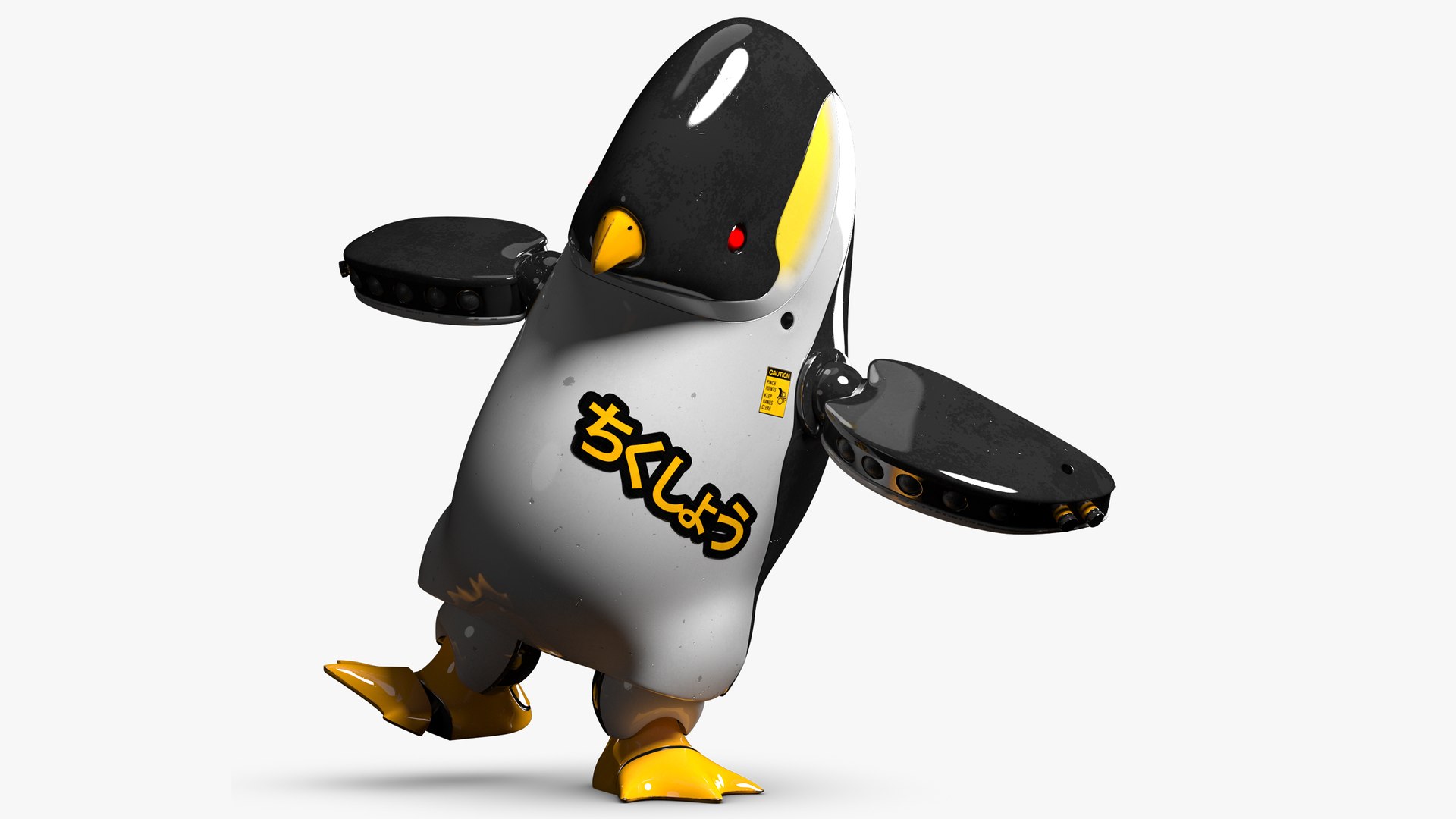 3D Penguin Robot Model - TurboSquid 2050232