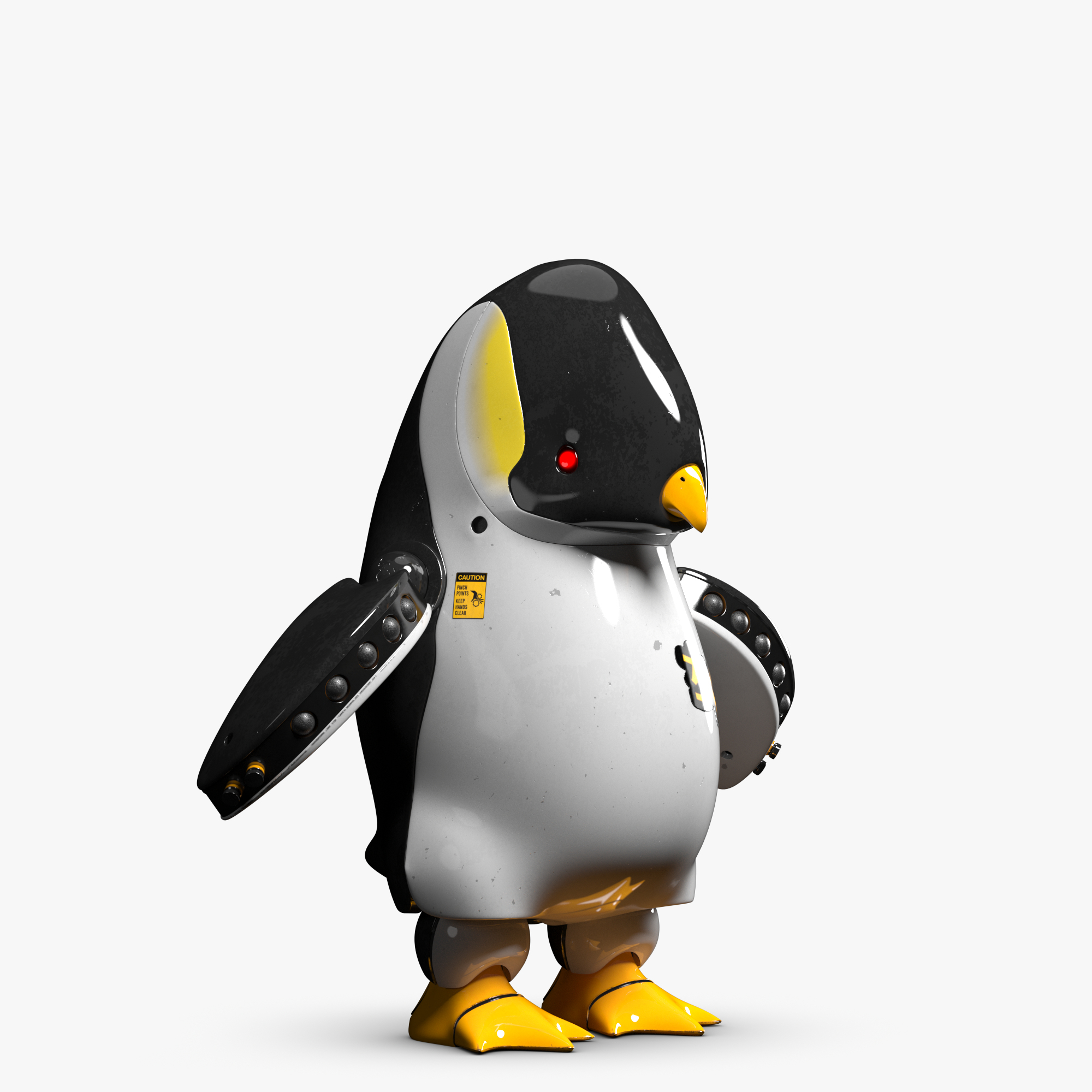 3D Penguin Robot model - TurboSquid 2050232