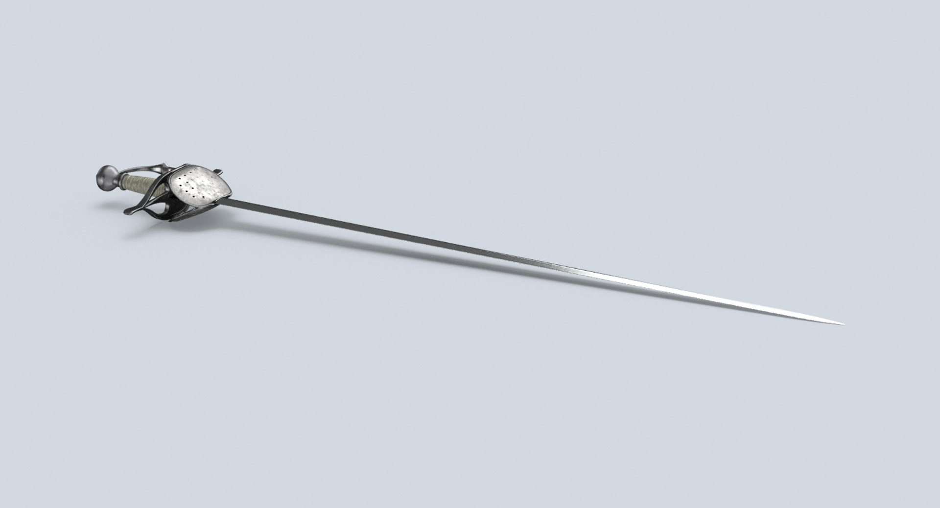 Medieval-rapier-sword 3D - TurboSquid 1155406