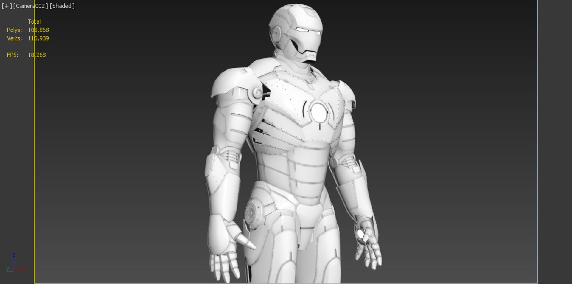 3D Iron Man Mark 2 - TurboSquid 1505031