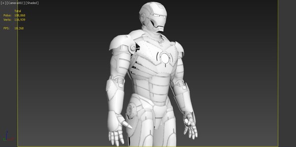 modelo 3d Iron Man Mark 2 - TurboSquid 1505031