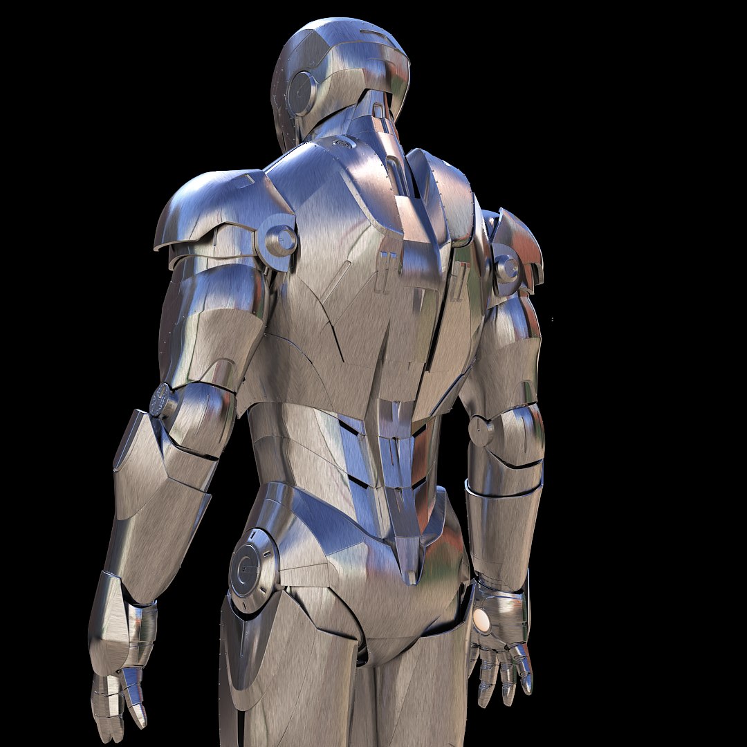 3D Iron Man Mark 2 - TurboSquid 1505031