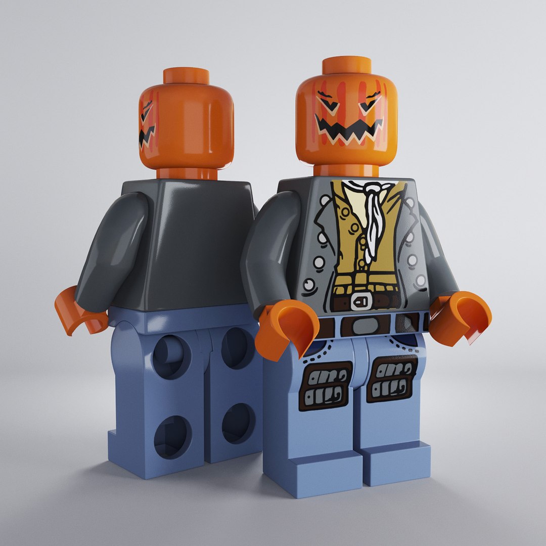 3d max set lego creatures