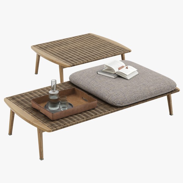Minotti Fynn Outdoor Wicker Bench3Dモデル - TurboSquid 2054154