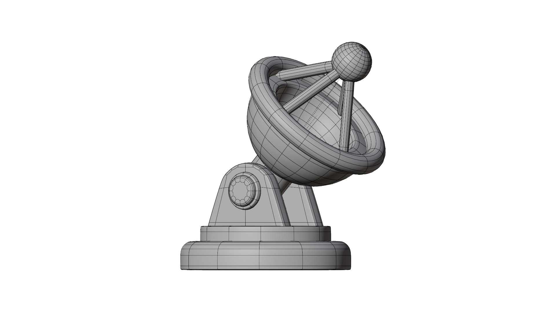 3D Satellite Dish Model - TurboSquid 2319866