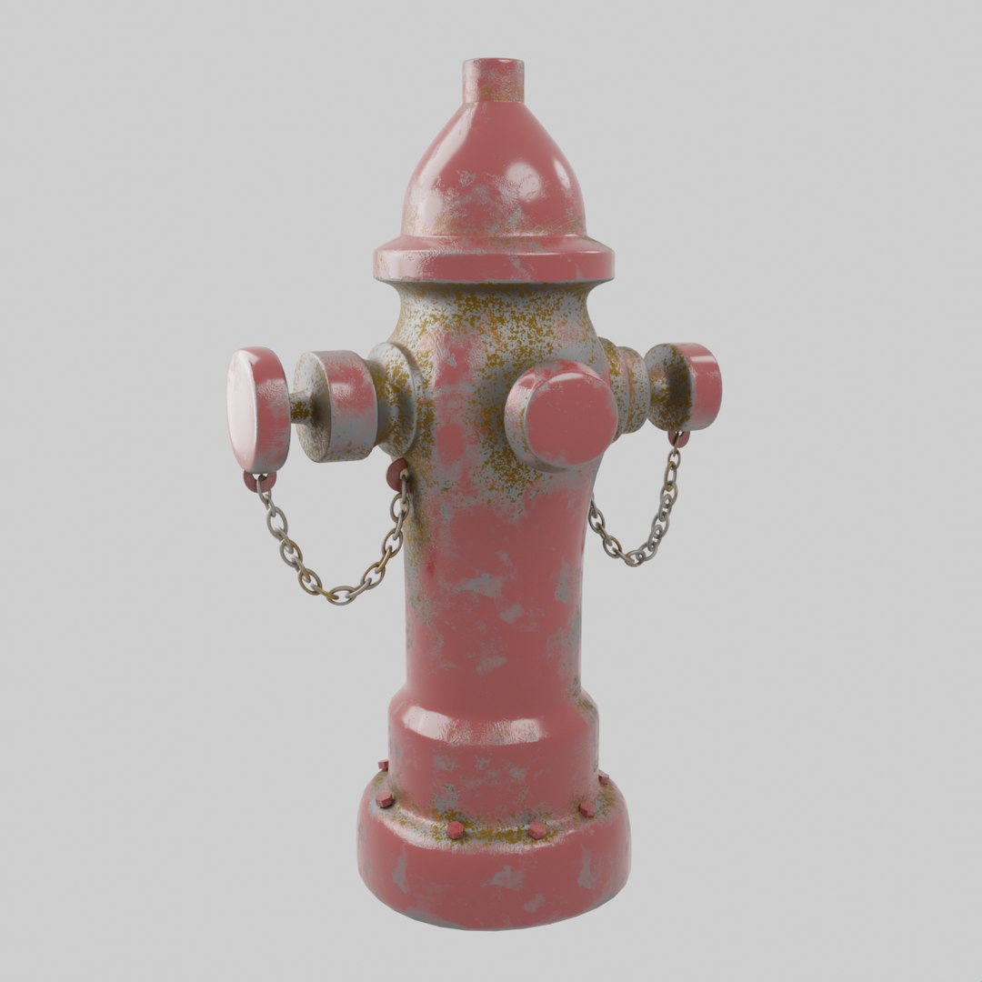 3D Hydrant Model - TurboSquid 2215044