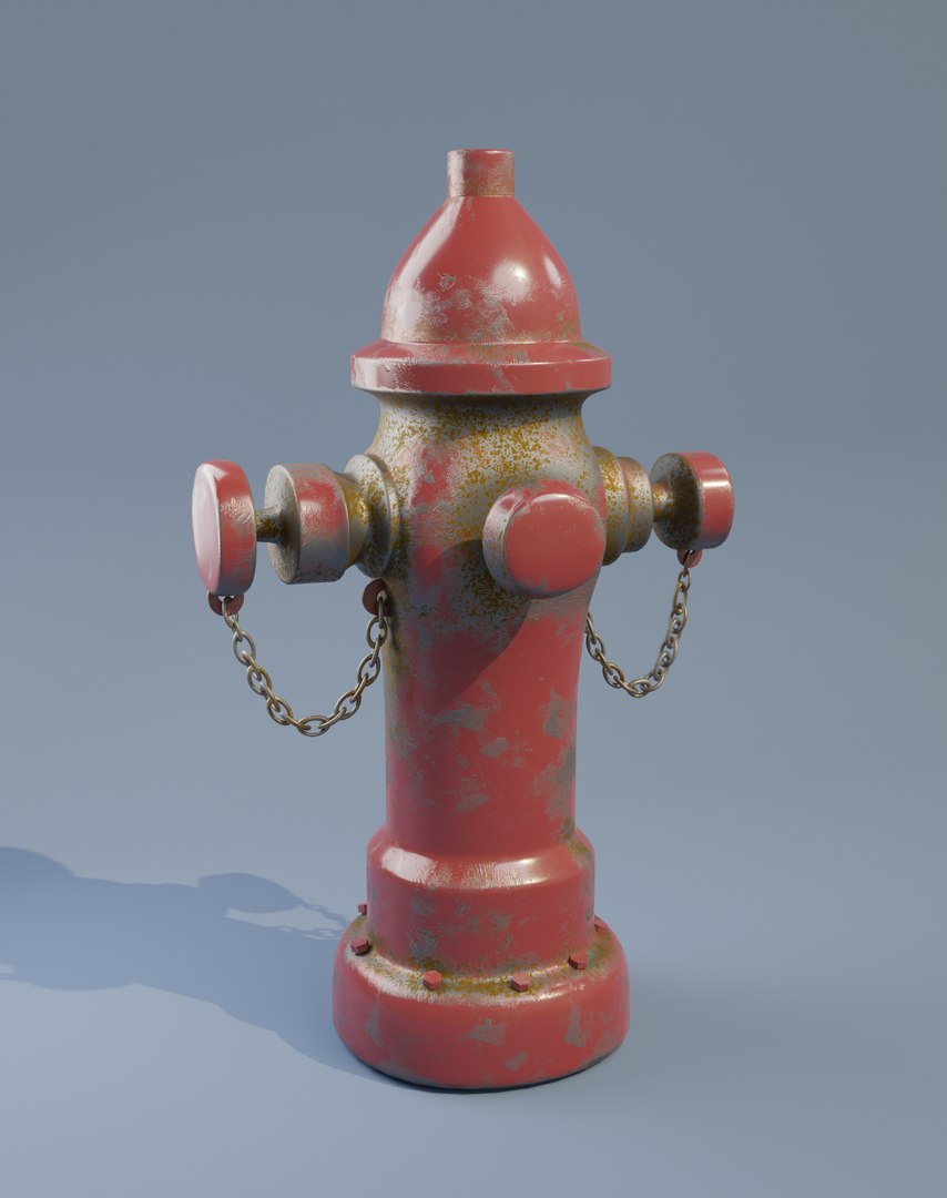 3D Hydrant Model - TurboSquid 2215044