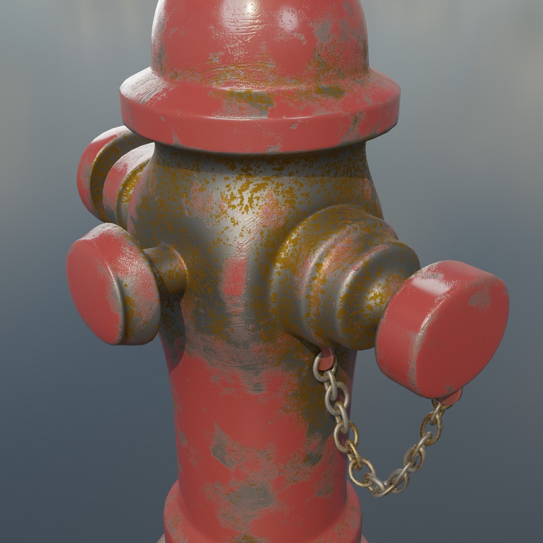 3D Hydrant Model - TurboSquid 2215044