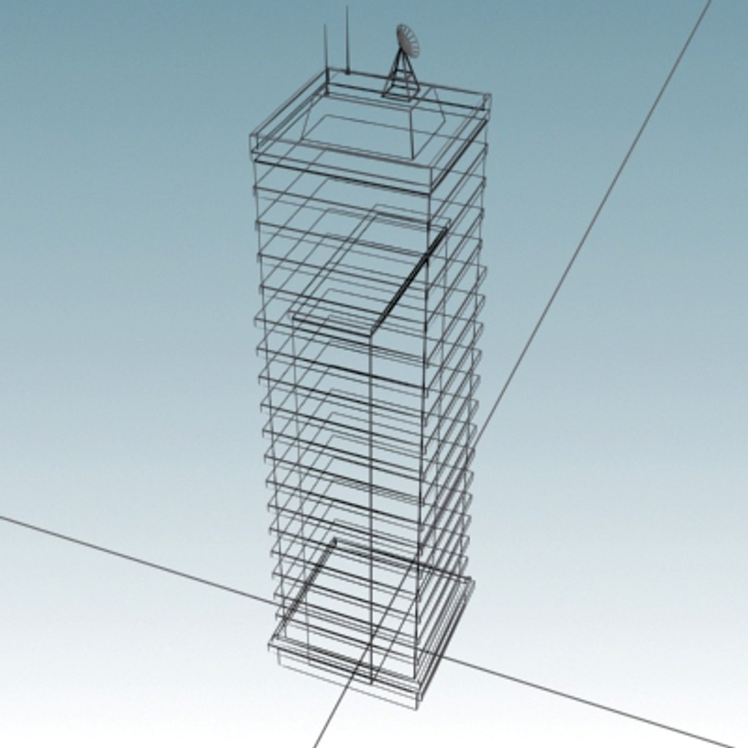 3d Buildings Skyscraper Model
