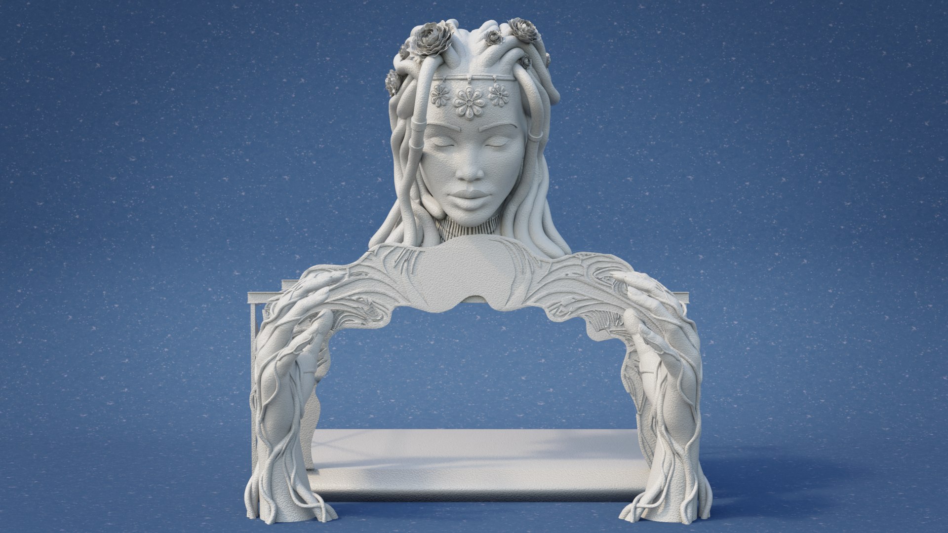 Forest Lady Stage Set Model - TurboSquid 2213399