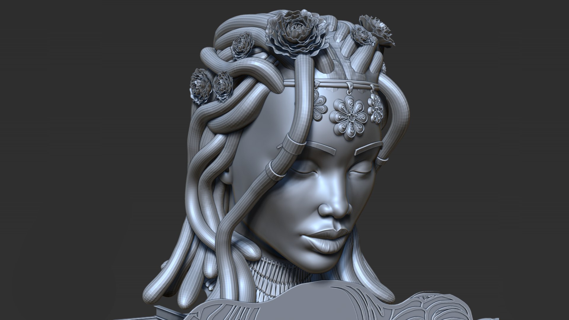 Forest Lady Stage Set Model - TurboSquid 2213399