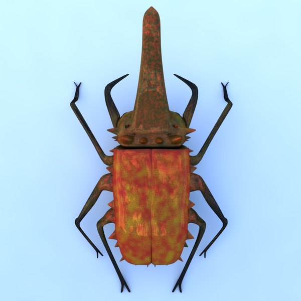 Futuristic beetle 3D model - TurboSquid 1376620