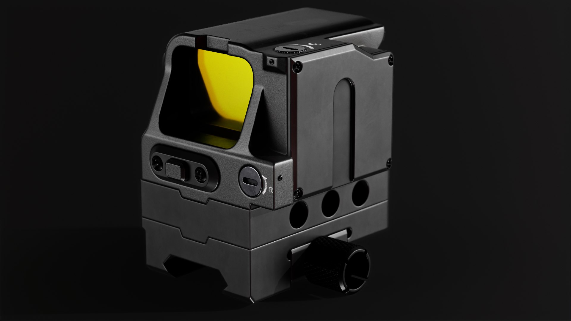 3D FC1 Red Dot Sight - TurboSquid 2151895