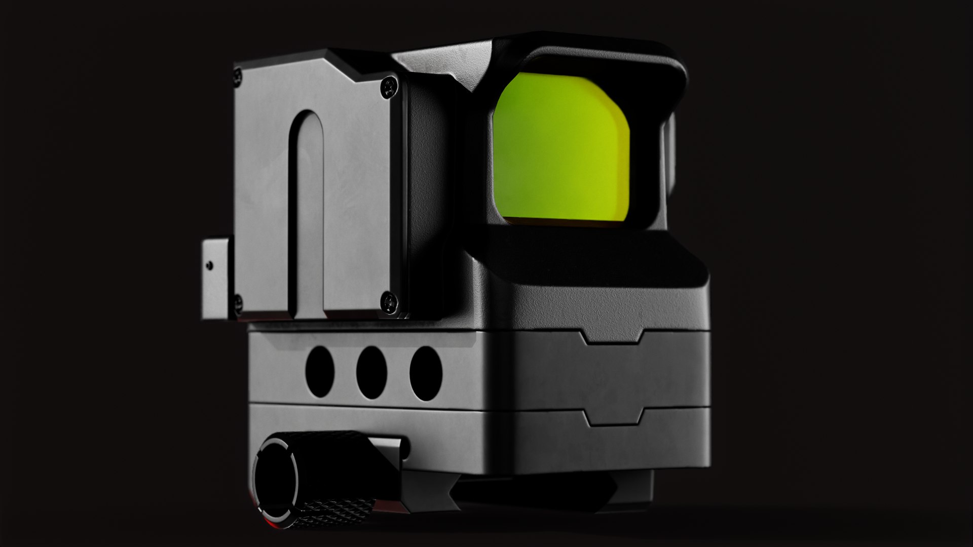 3D FC1 Red Dot Sight - TurboSquid 2151895