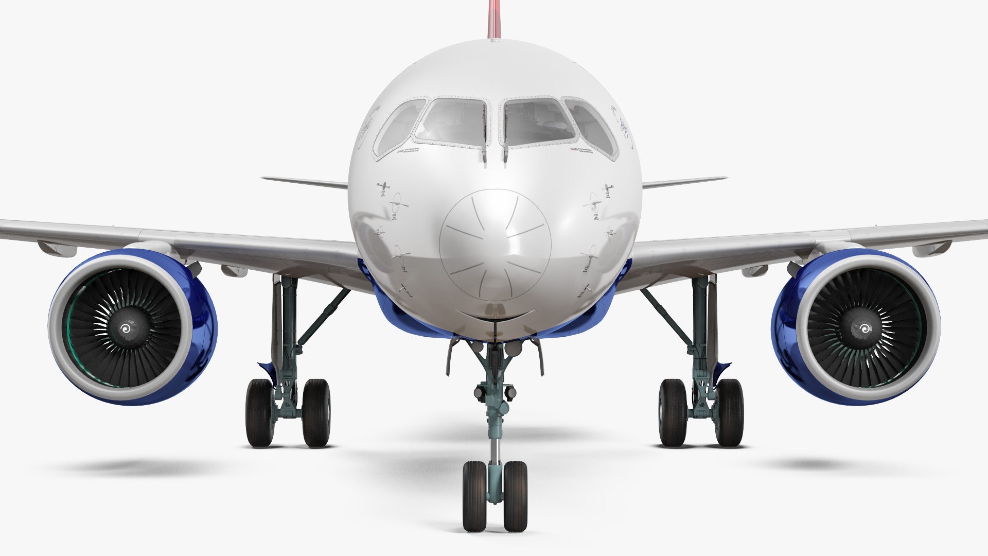 3D airbus a220 100 delta model - TurboSquid 1606747