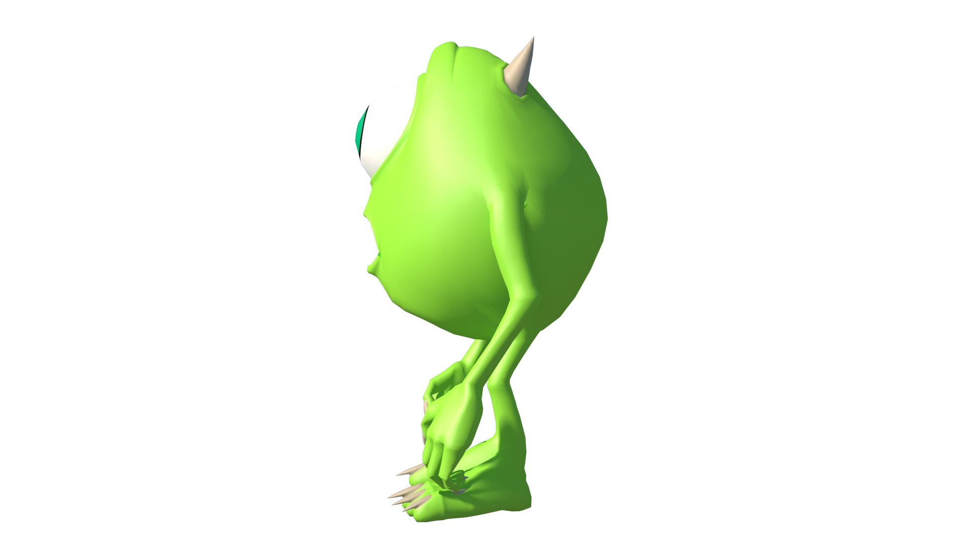 3d Model Mike Wazowski