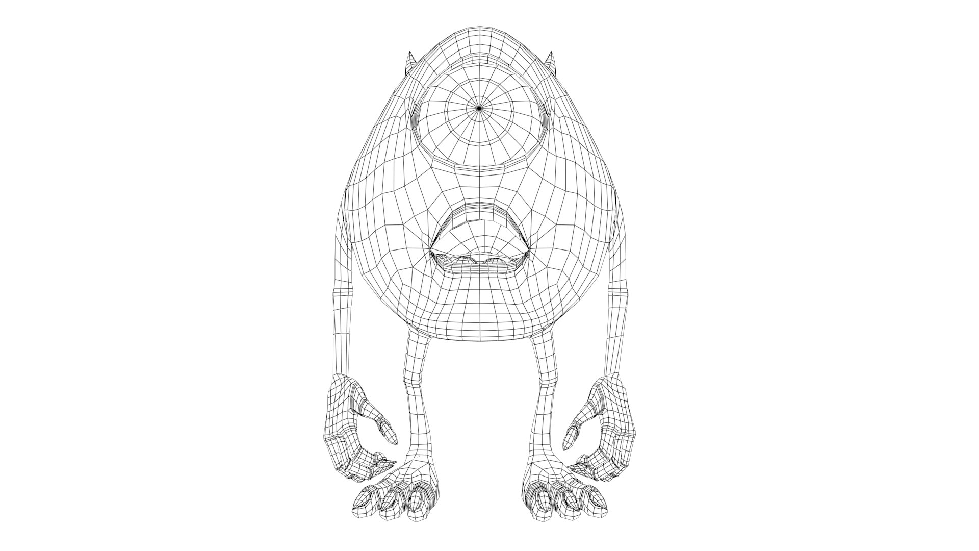 3d Model Mike Wazowski