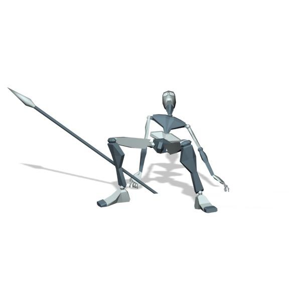 Motion Character Studio Biped soldier combat capture