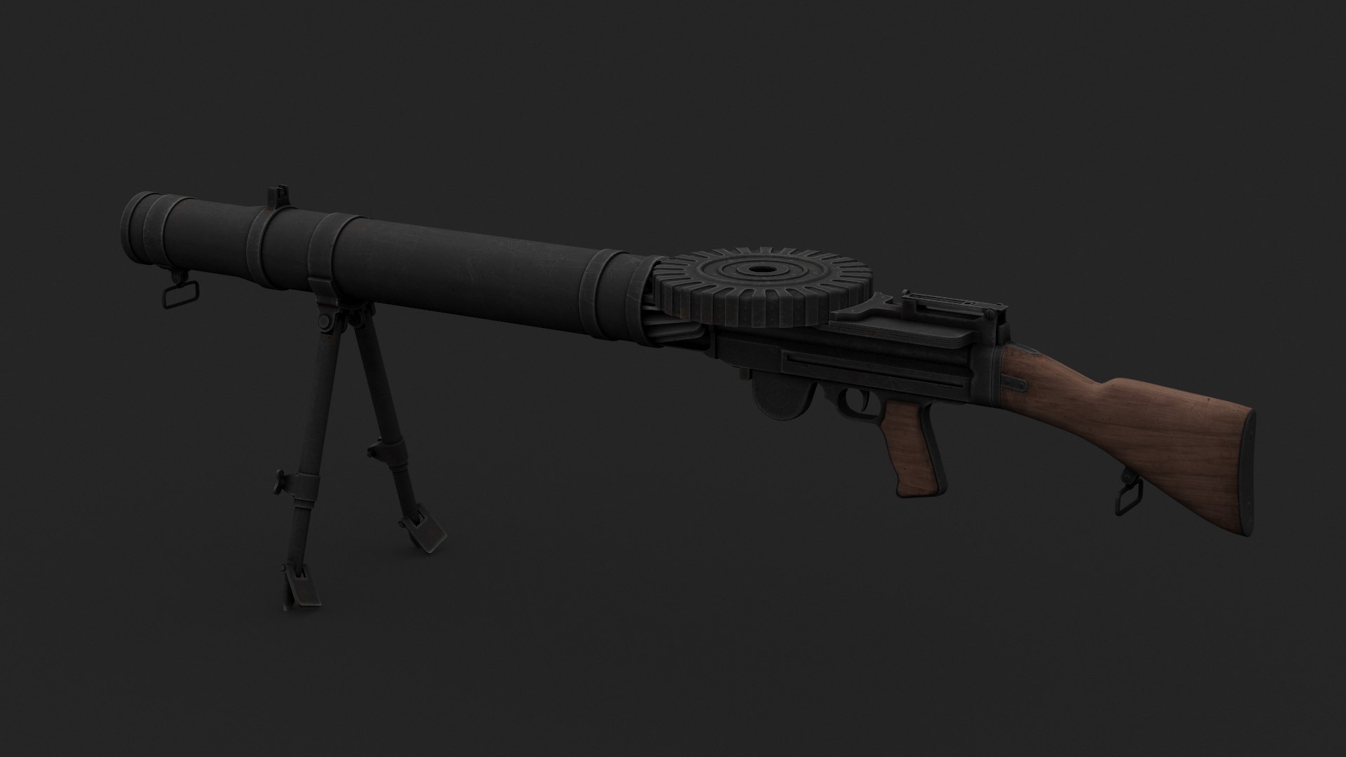 3D Lewis Gun - TurboSquid 1822450