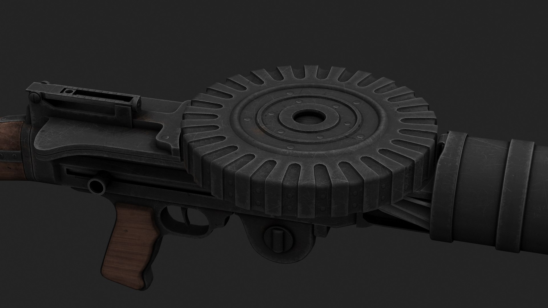3D Lewis Gun - TurboSquid 1822450
