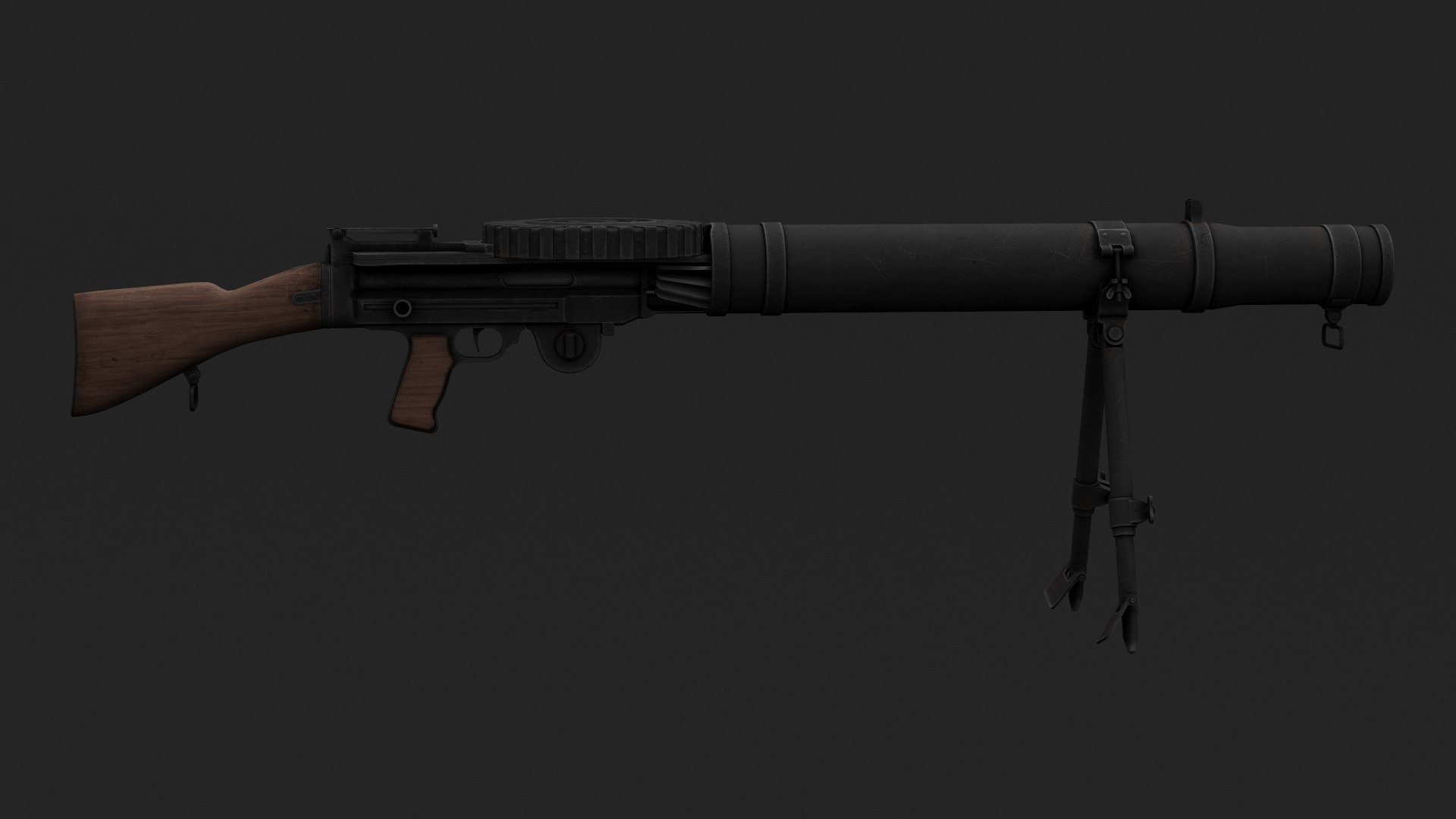 3D Lewis Gun - TurboSquid 1822450