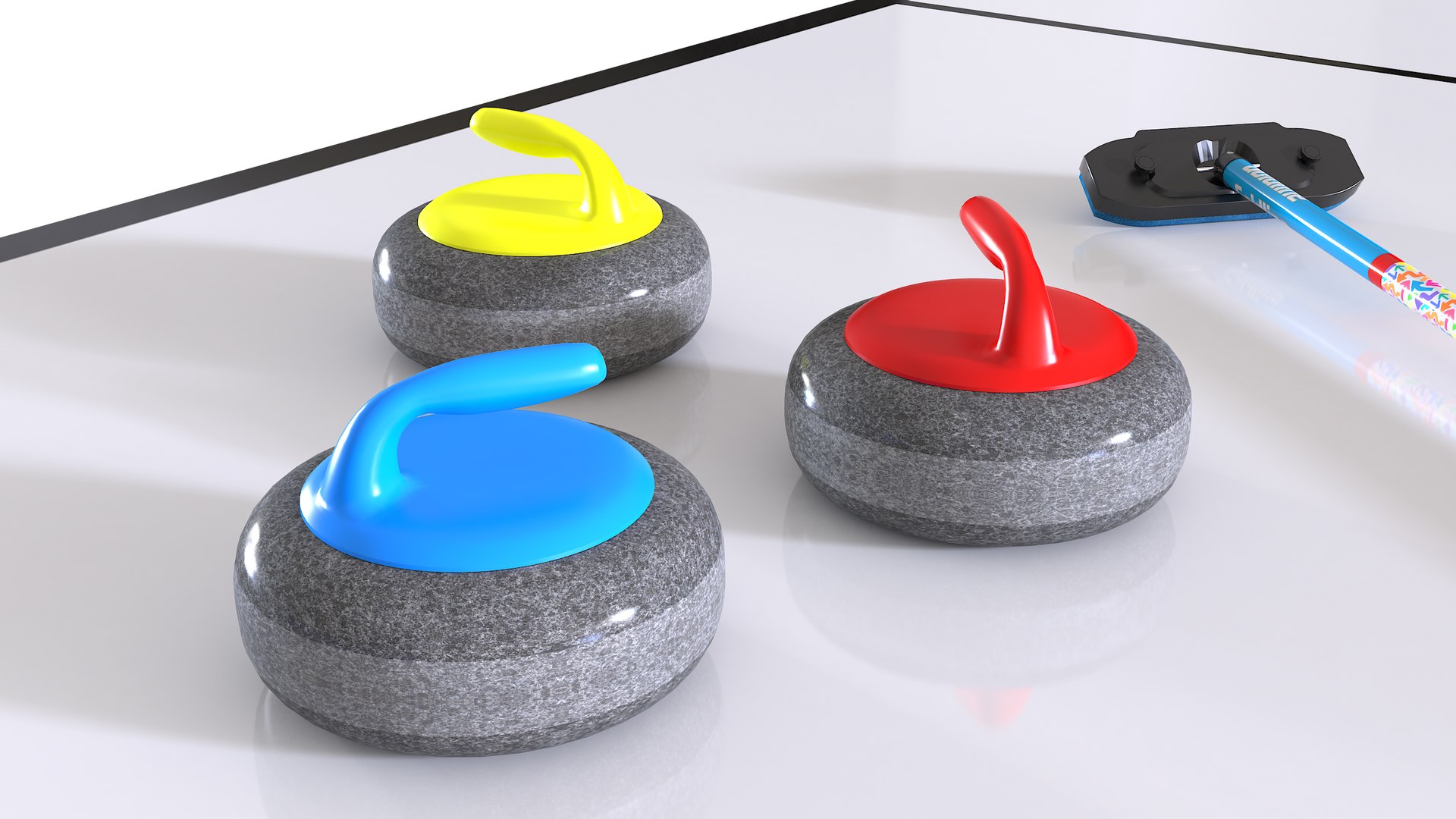 3D Curling Sport - TurboSquid 1628656