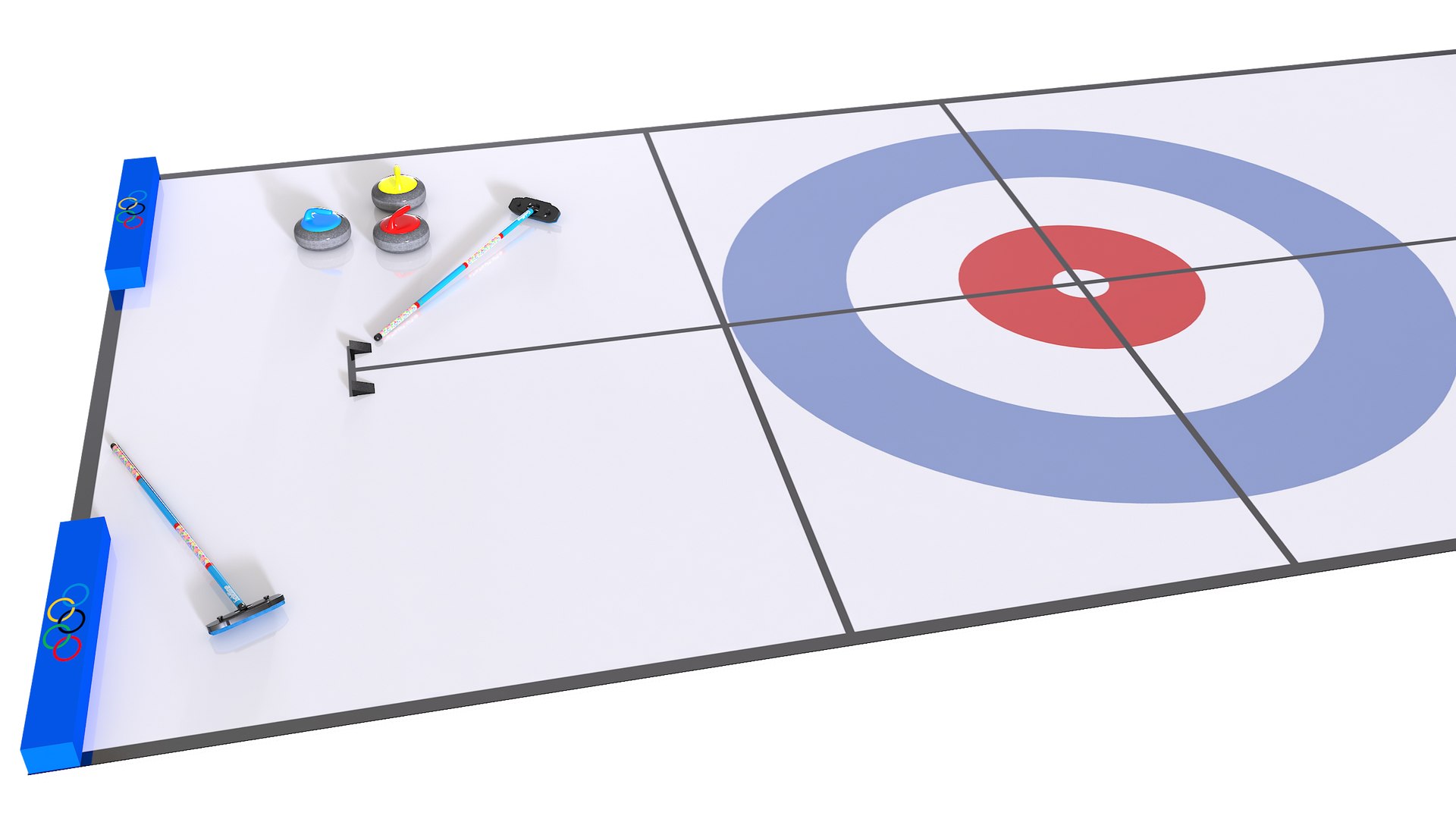 3D Curling Sport - TurboSquid 1628656