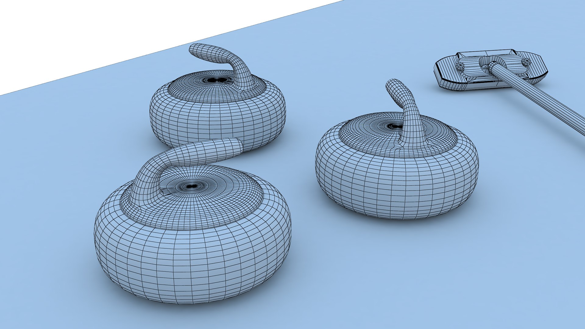 3D Curling Sport - TurboSquid 1628656