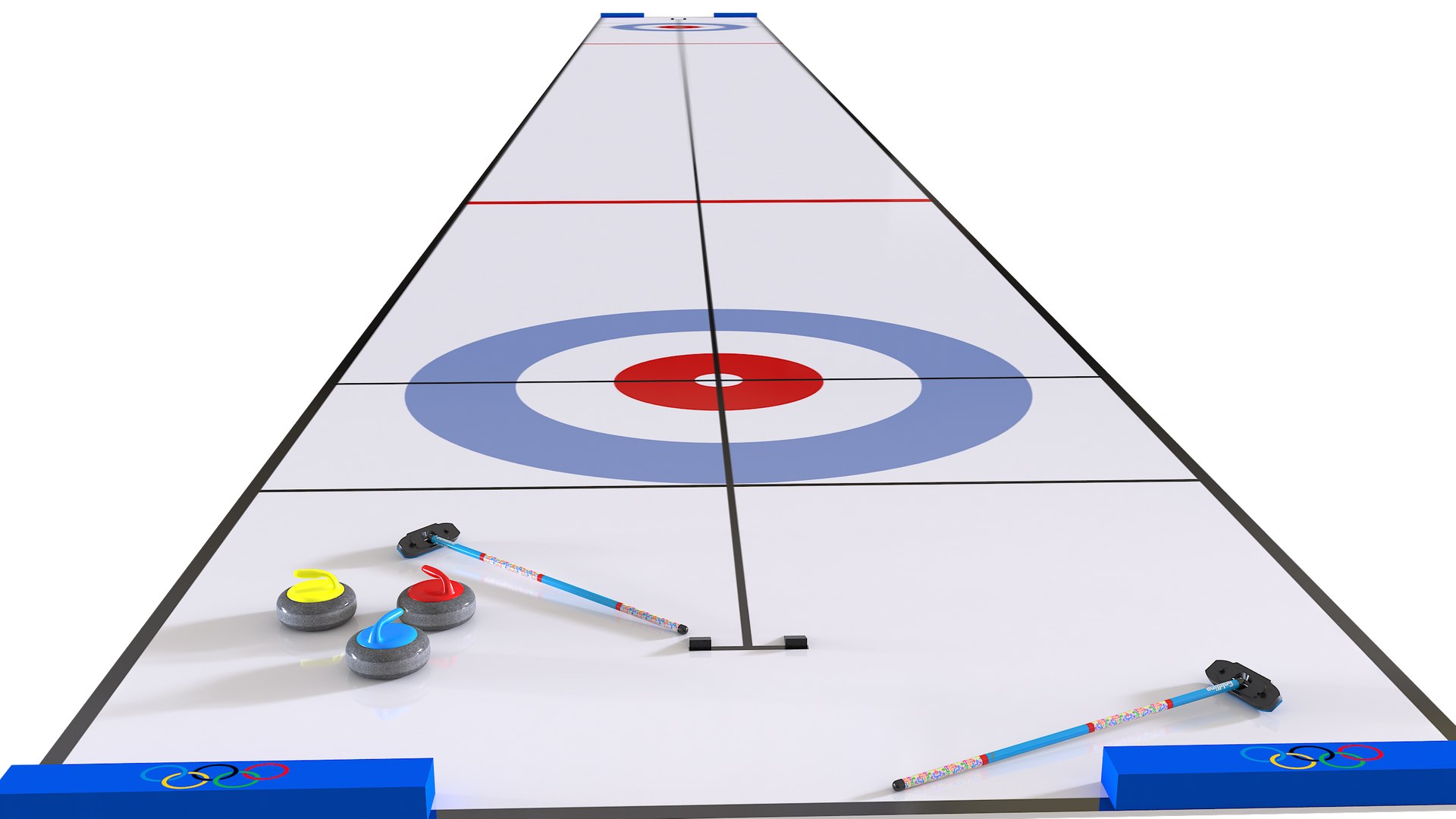 3D Curling Sport - TurboSquid 1628656